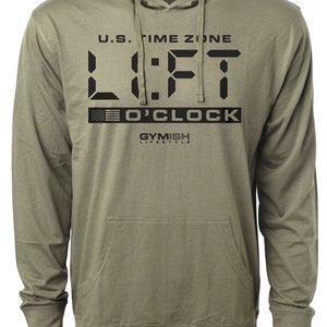 089. Lift O'clock Funny Motivational Workout T-shirt for Men - Etsy
