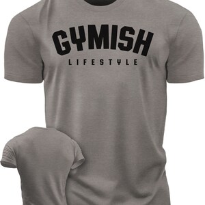 046. Gymish Lifestyle Funny Motivational Workout Gym T-shirt for Men - Etsy