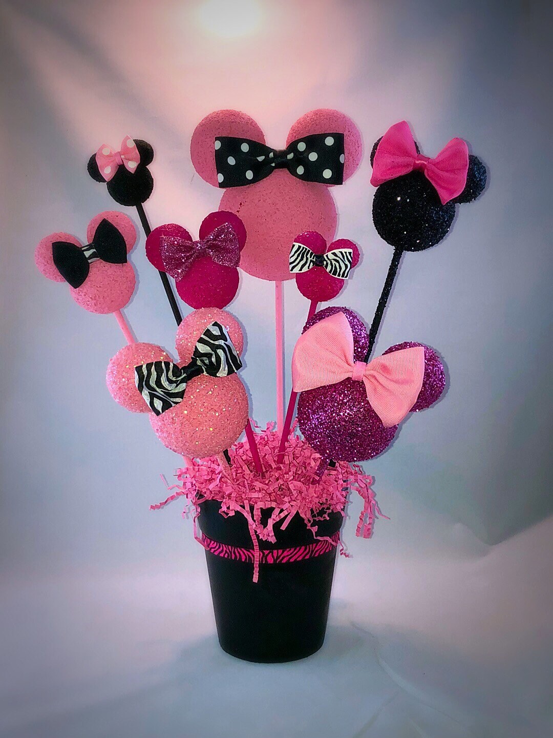 Minnie Mouse Inspired Party Decoration, Minnie Mouse Inspired ...