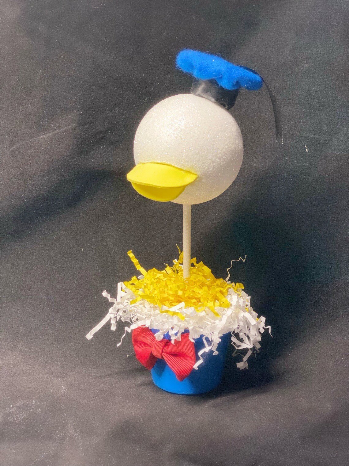 Donald Duck Inspired Centerpiece, Donald Duck Birthday, Donald Duck ...