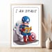 Superhero Kids Bathroom Sign Set | Funny Restroom Art | Set of 6 - Etsy