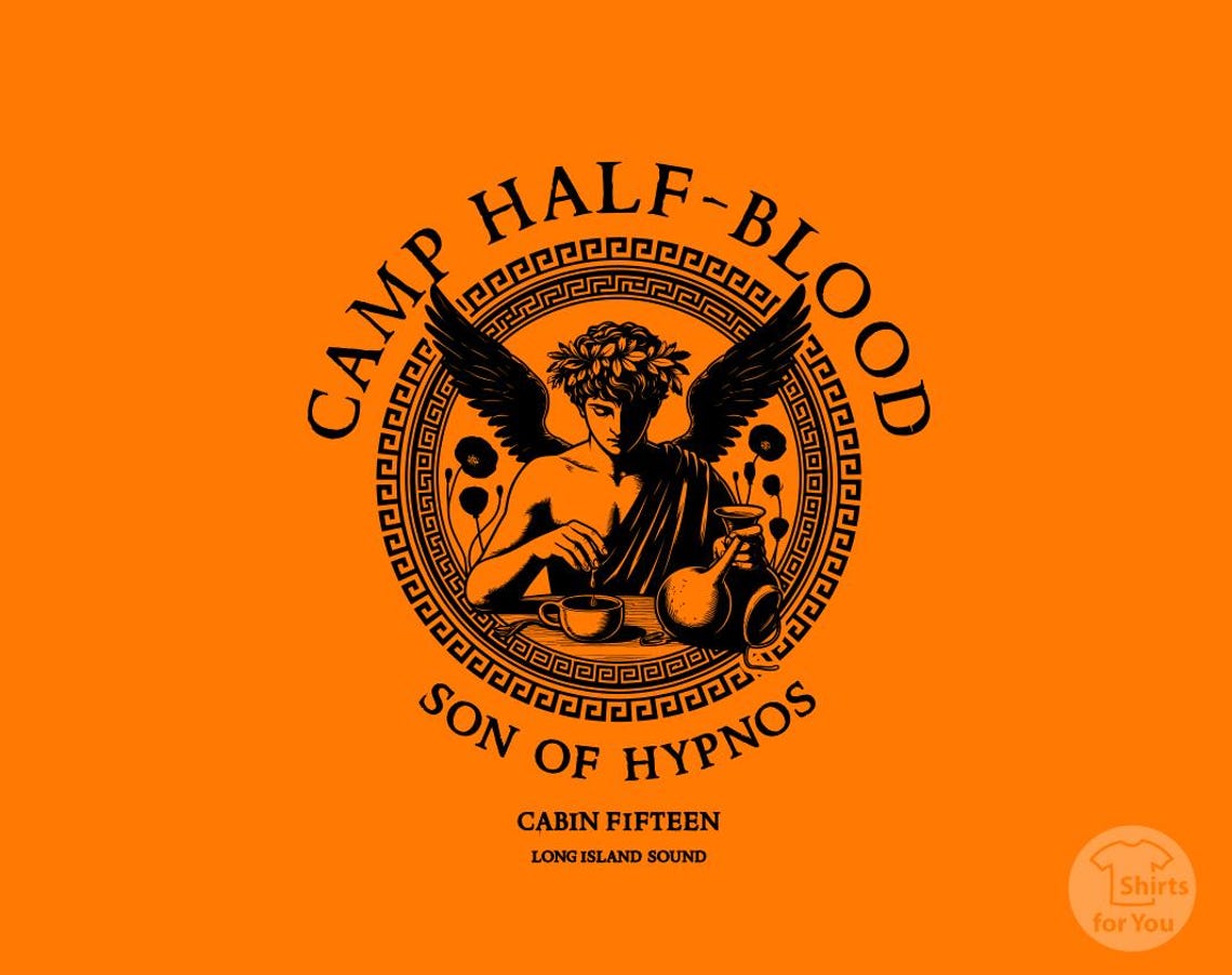 Camp Halfblood Logo: Daughter & Son of Hypnos for Shirt Printing - SVG ...