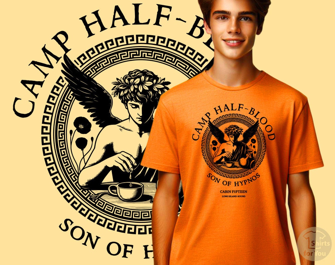 Son of Hypnos Camp Halfblood Shirt – Cabin 15 Percy Jackson Tee - Etsy