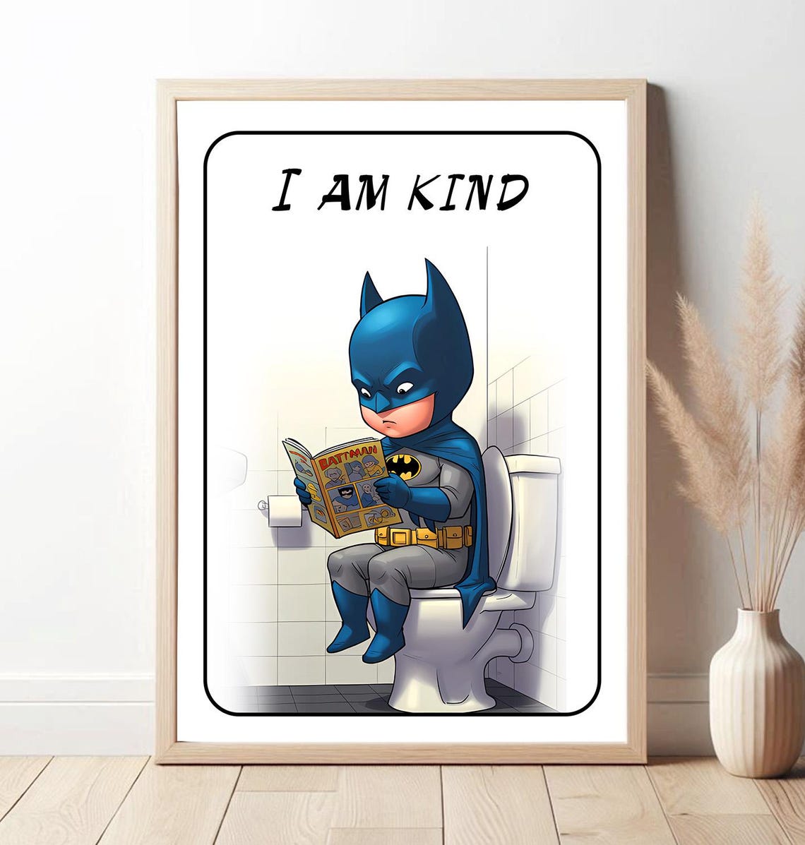 Superhero Kids Bathroom Sign Set | Funny Restroom Art | Set of 6 - Etsy