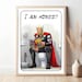 Superhero Bathroom Sign Set | Funny Restroom Wall Art | Set of 6 - Etsy