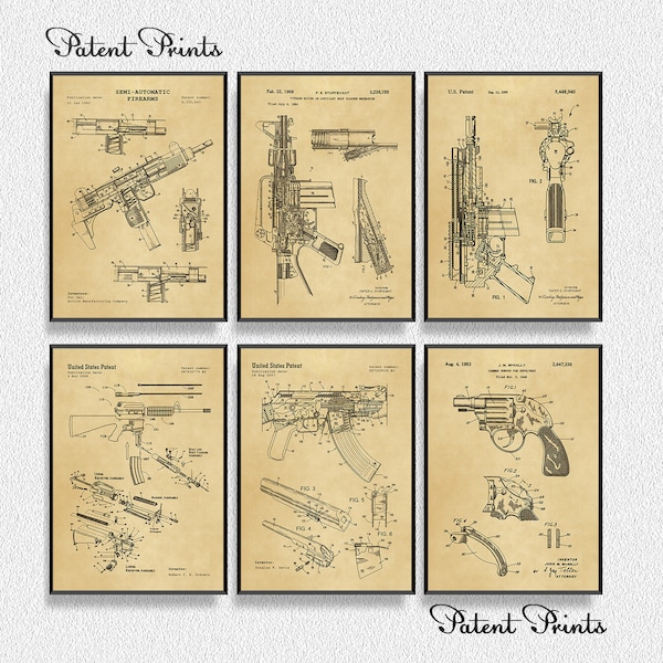 Firearm Poster - Etsy