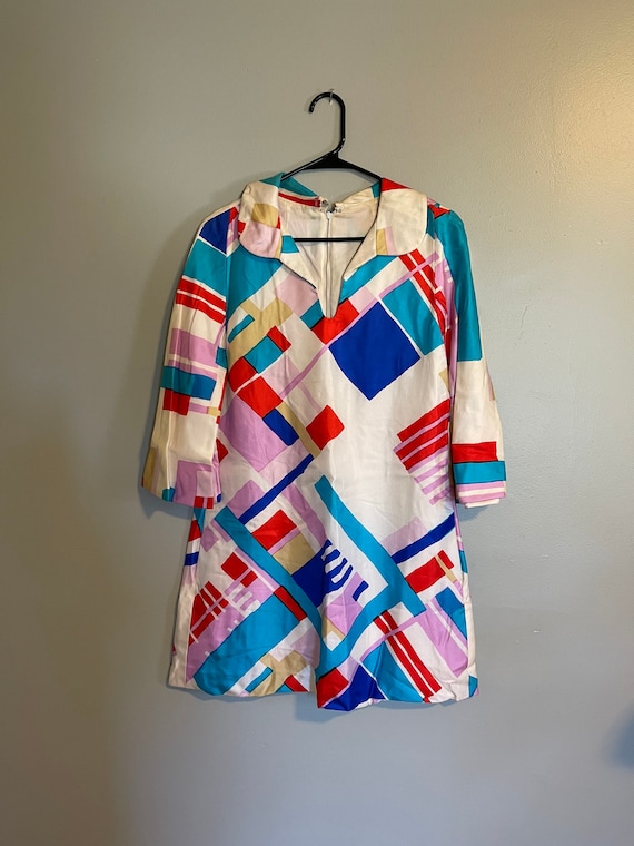 70s mod dress - Gem