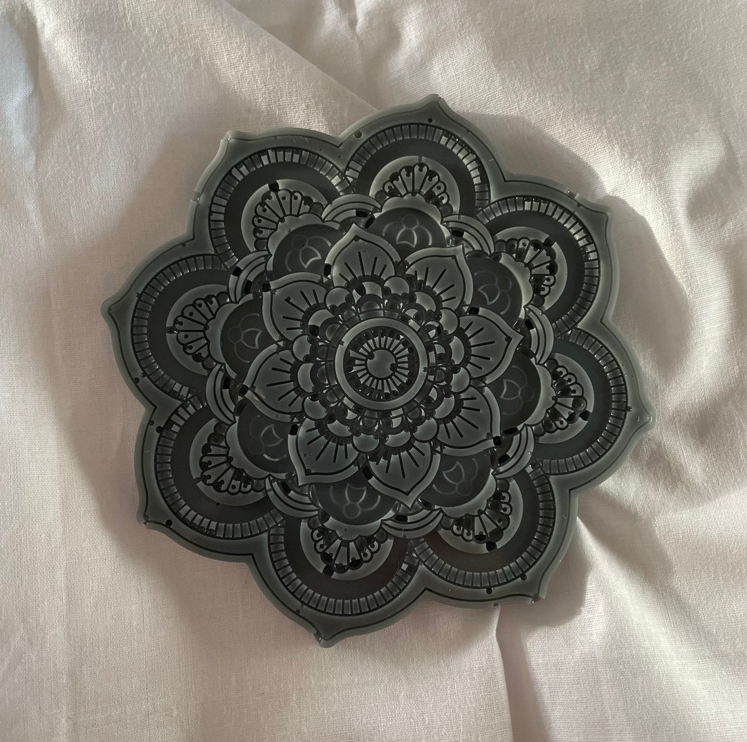 Mandala Coaster Resin Coaster Mandala Coaster Pattern Coasters Resin ...