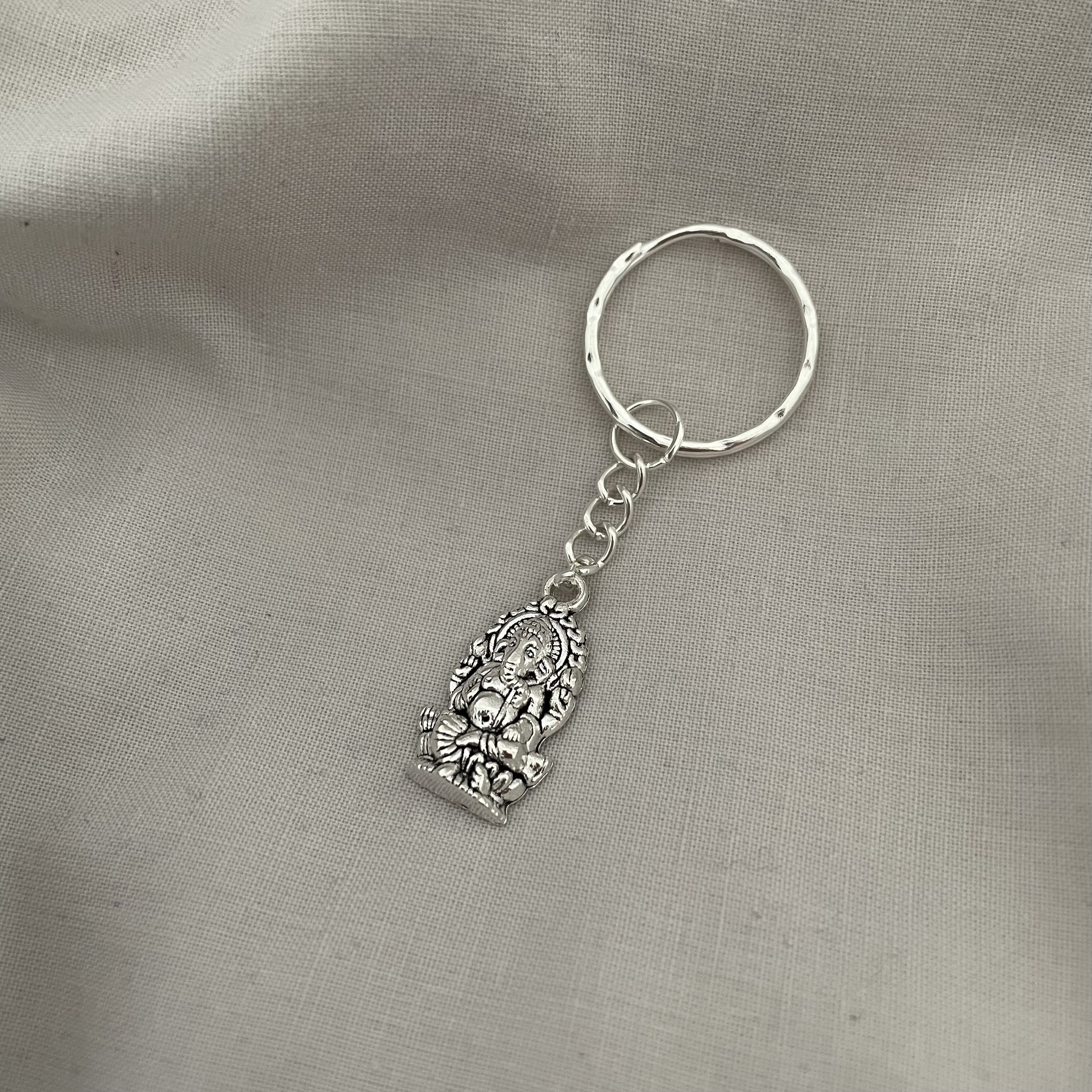 Ganesh Keyring Om Aum Keyring Keychain Unisex Ganesha Keyring Hindu ...