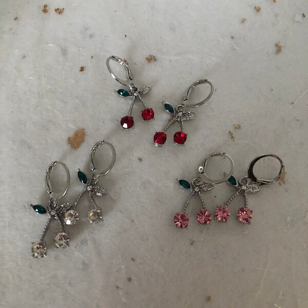 Cherry Red Jewelry - Etsy