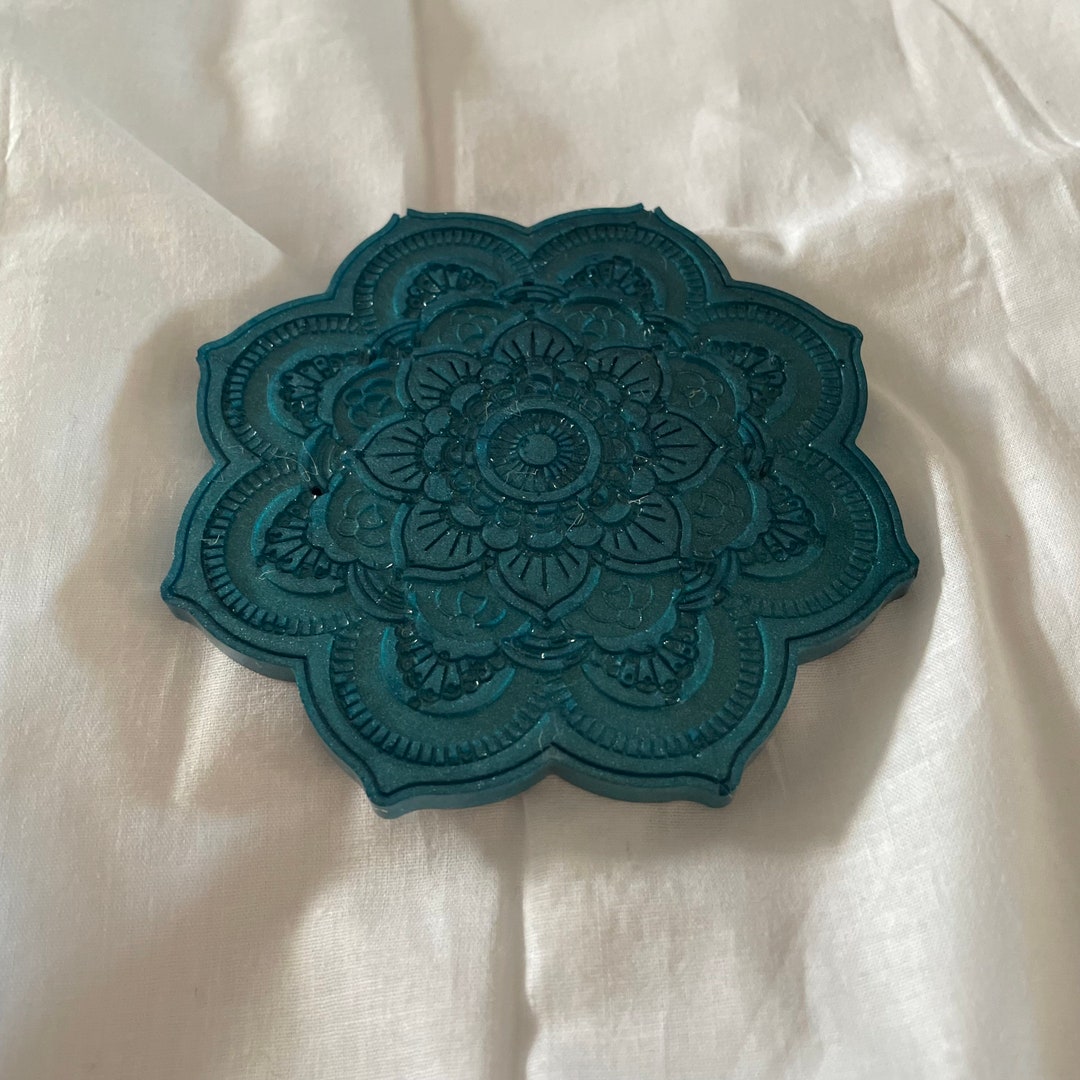Mandala Coaster Resin Coaster Mandala Coaster Pattern Coasters Resin ...