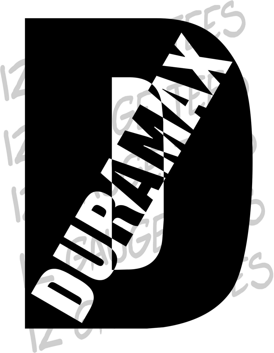 Slanted Duramax Truck Logo Pdf Svg Png Eps | Etsy UK