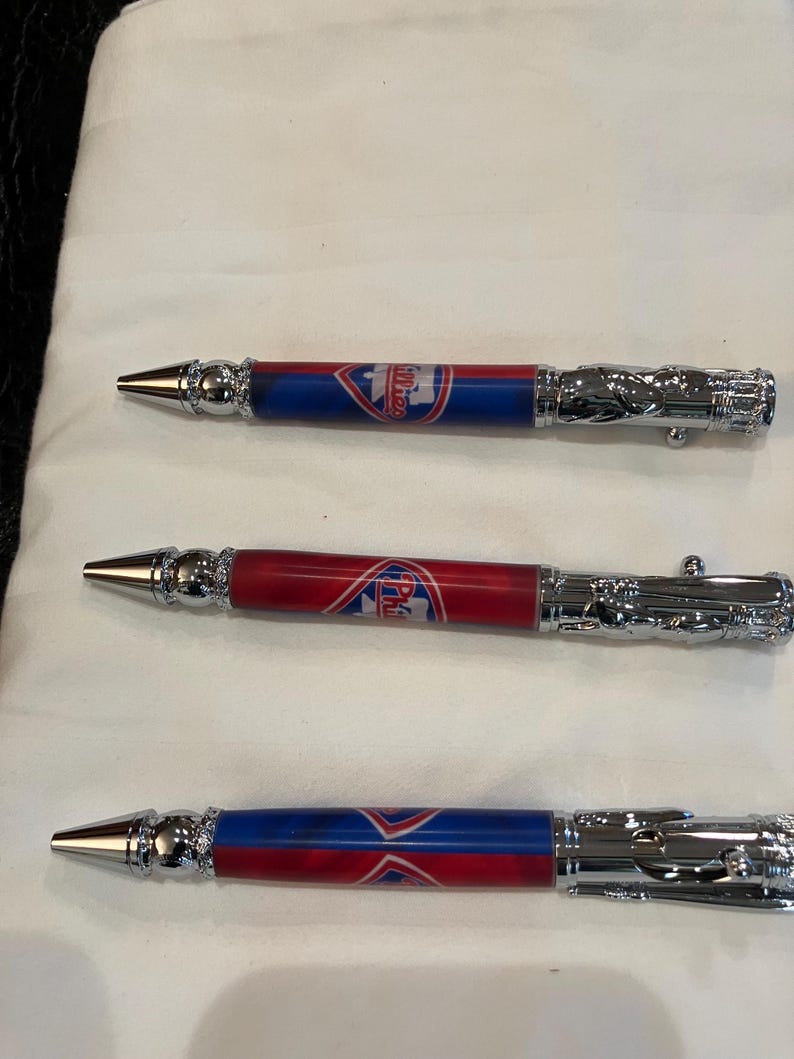 Phillies Baseball Team Pens - Etsy
