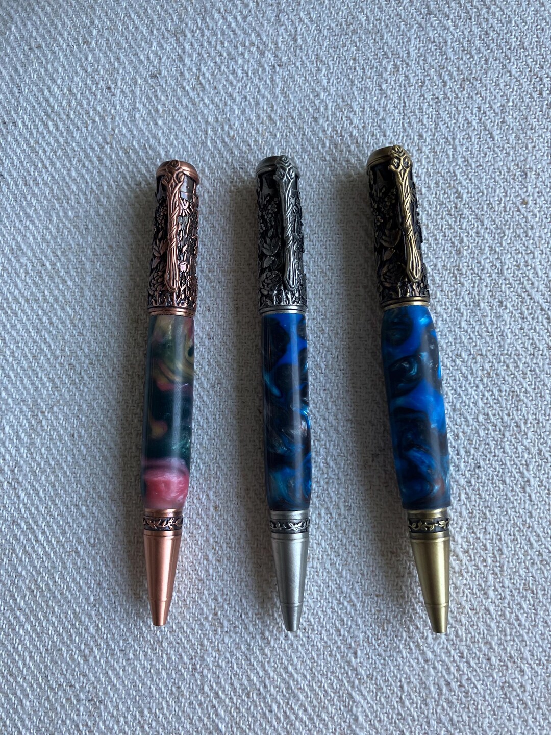 Botanical Themed Ballpoint Pens - Etsy