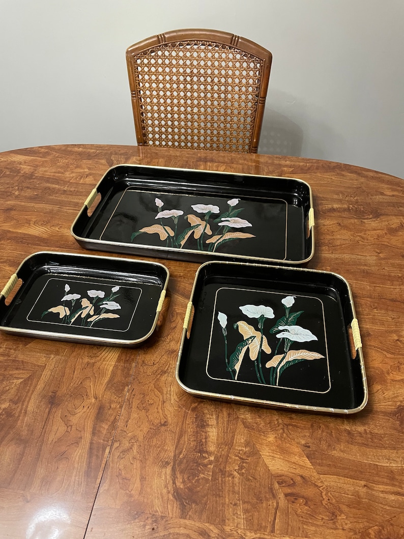 Japanese Nesting Trays Set - Etsy