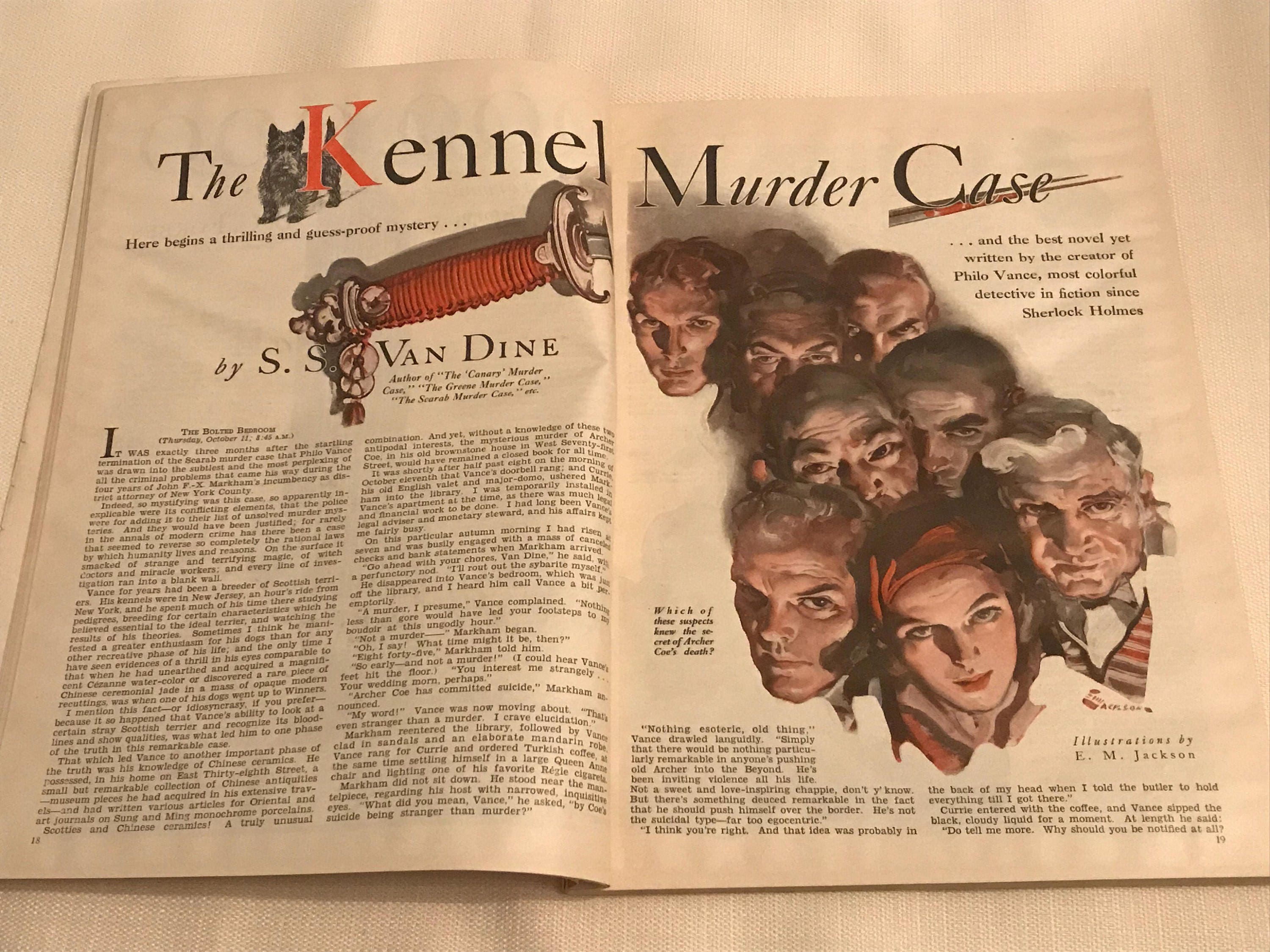 Cosmopolitan Magazine- November Issue, 1932. Hearst International - Etsy