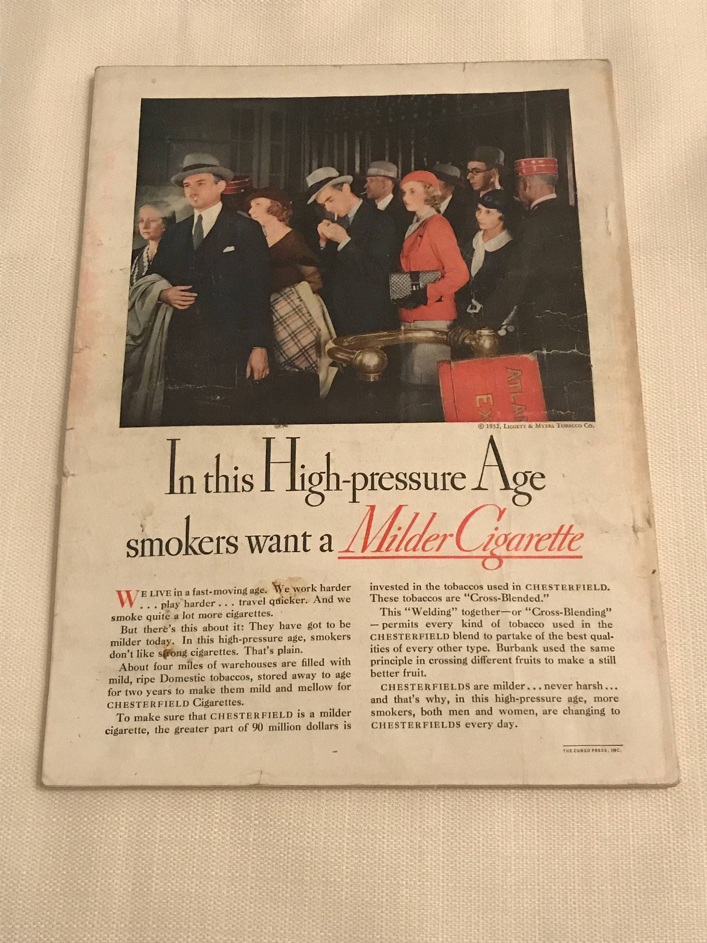 Cosmopolitan Magazine- November Issue, 1932. Hearst International - Etsy