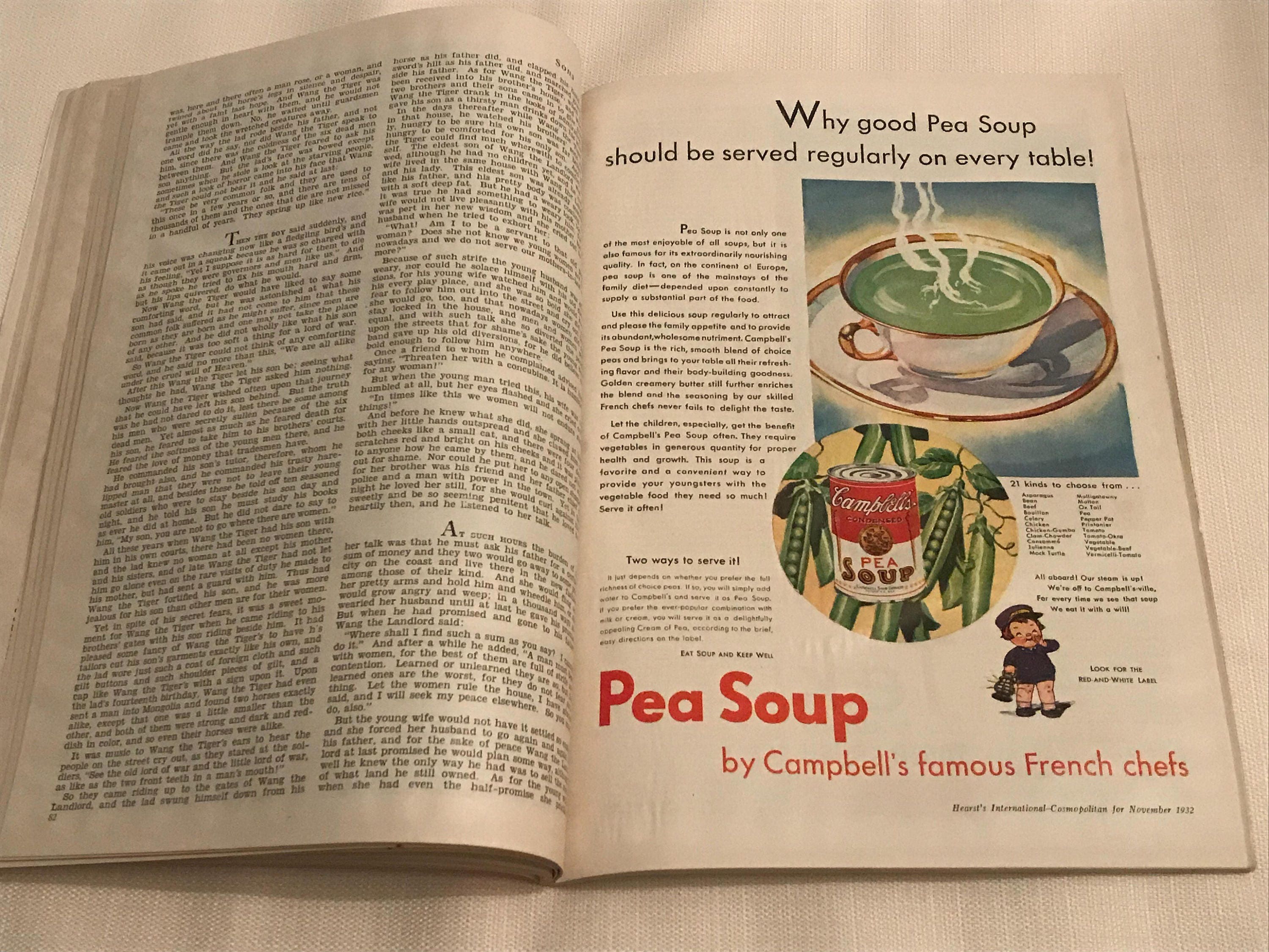 Cosmopolitan Magazine November Issue, 1932. Hearst International - Etsy