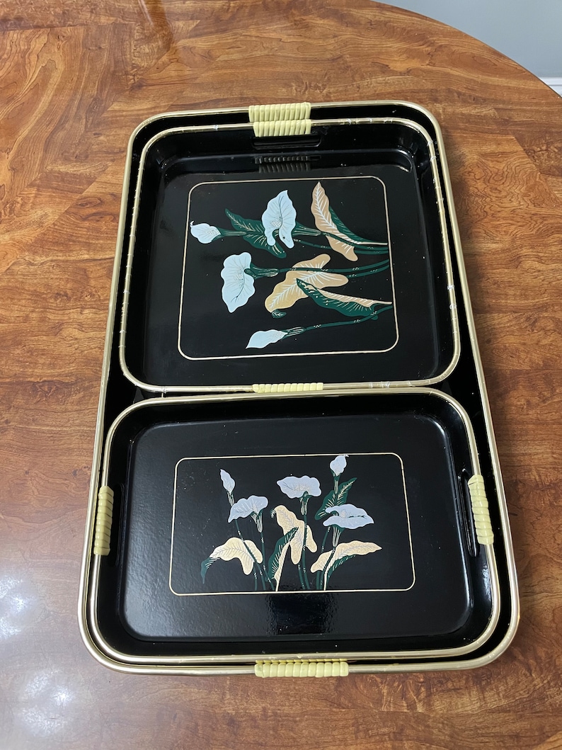 Japanese Nesting Trays Set - Etsy