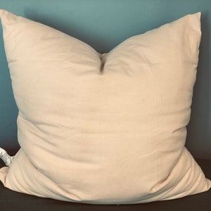 GOTS Certified Organic Cotton Fill Pillow Inserts With Organic Cotton ...