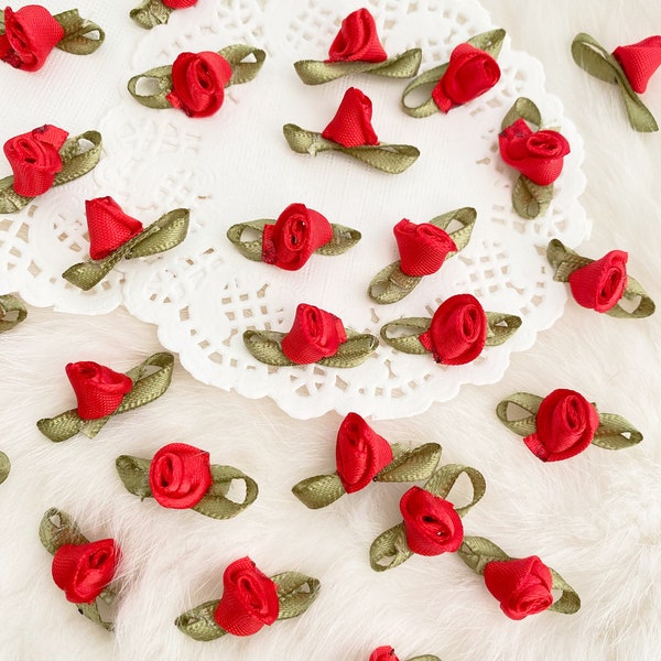 Miniature Red Rose - Etsy