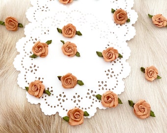 Satin Rolled Roses - Etsy