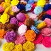 24pcs Mix Wool Felt Roses Felt Flowers DIY Headband Felt - Etsy