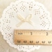 Mini Ivory Ribbon Bows 1/8 Ribbon, off White Fabric Bows, Handmade Bows ...