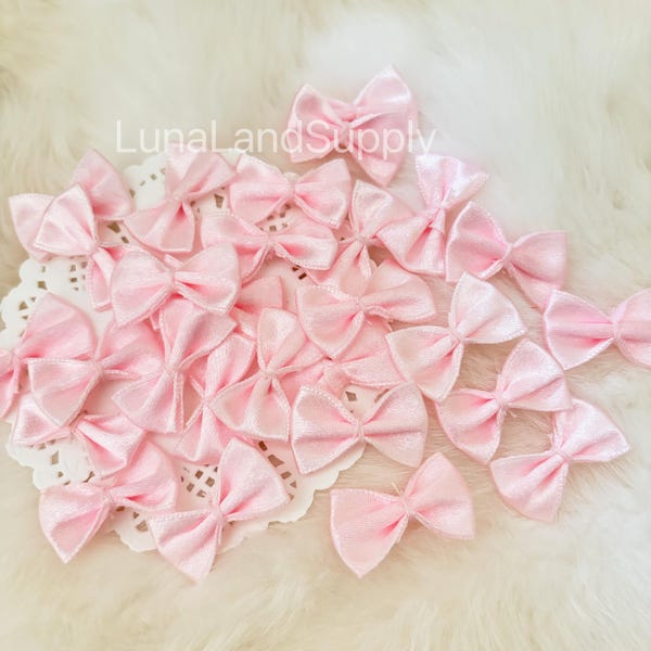 Pink Mini Bows - Etsy Canada