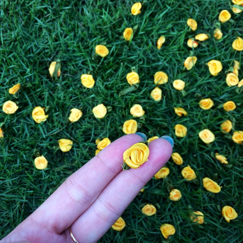 Assorted Multicolor Rose Buds Mini Satin Rose Variety Mix - Etsy