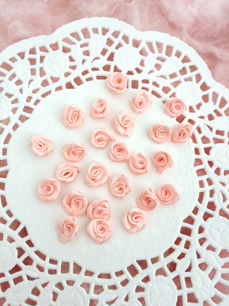 Assorted Multicolor Rose Buds Mini Satin Rose Variety Mix - Etsy