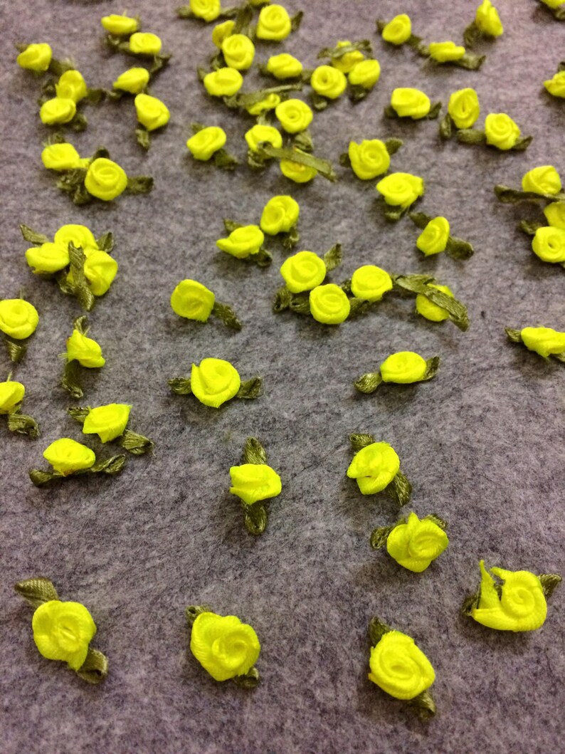 Assorted Multicolor Rose Buds Mini Satin Rose Variety Mix - Etsy