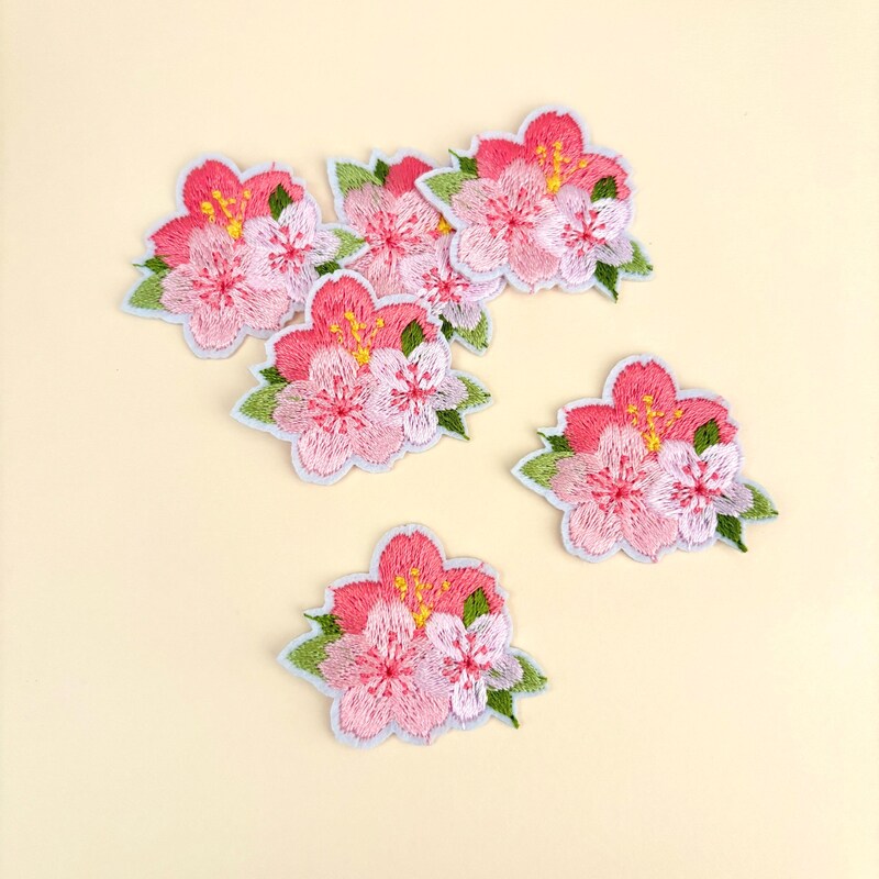 Flower Iron on Patch - Etsy