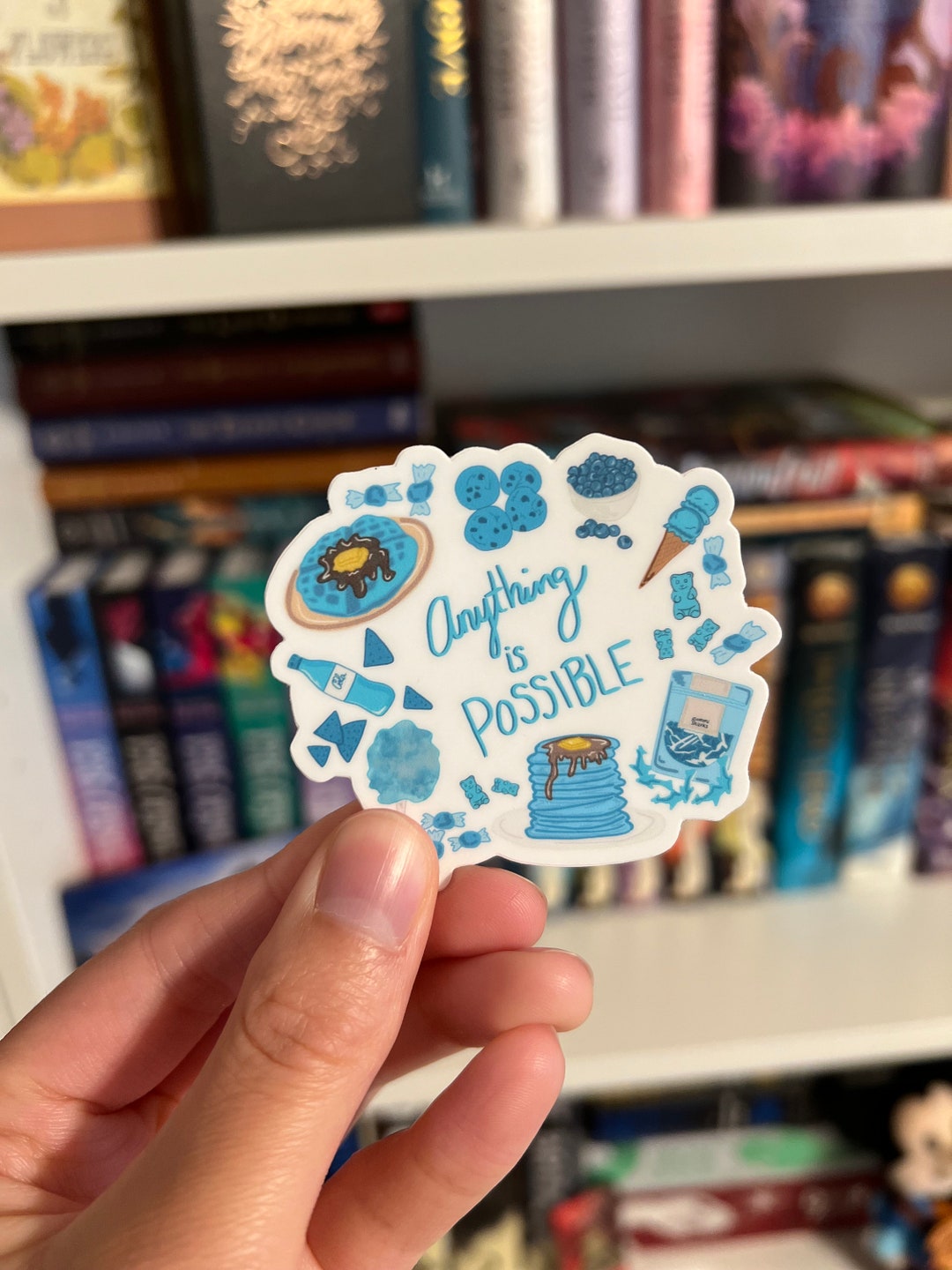 NEW VERSION PJO Anything is Possible Blue Foods Vinyl Waterproof ...