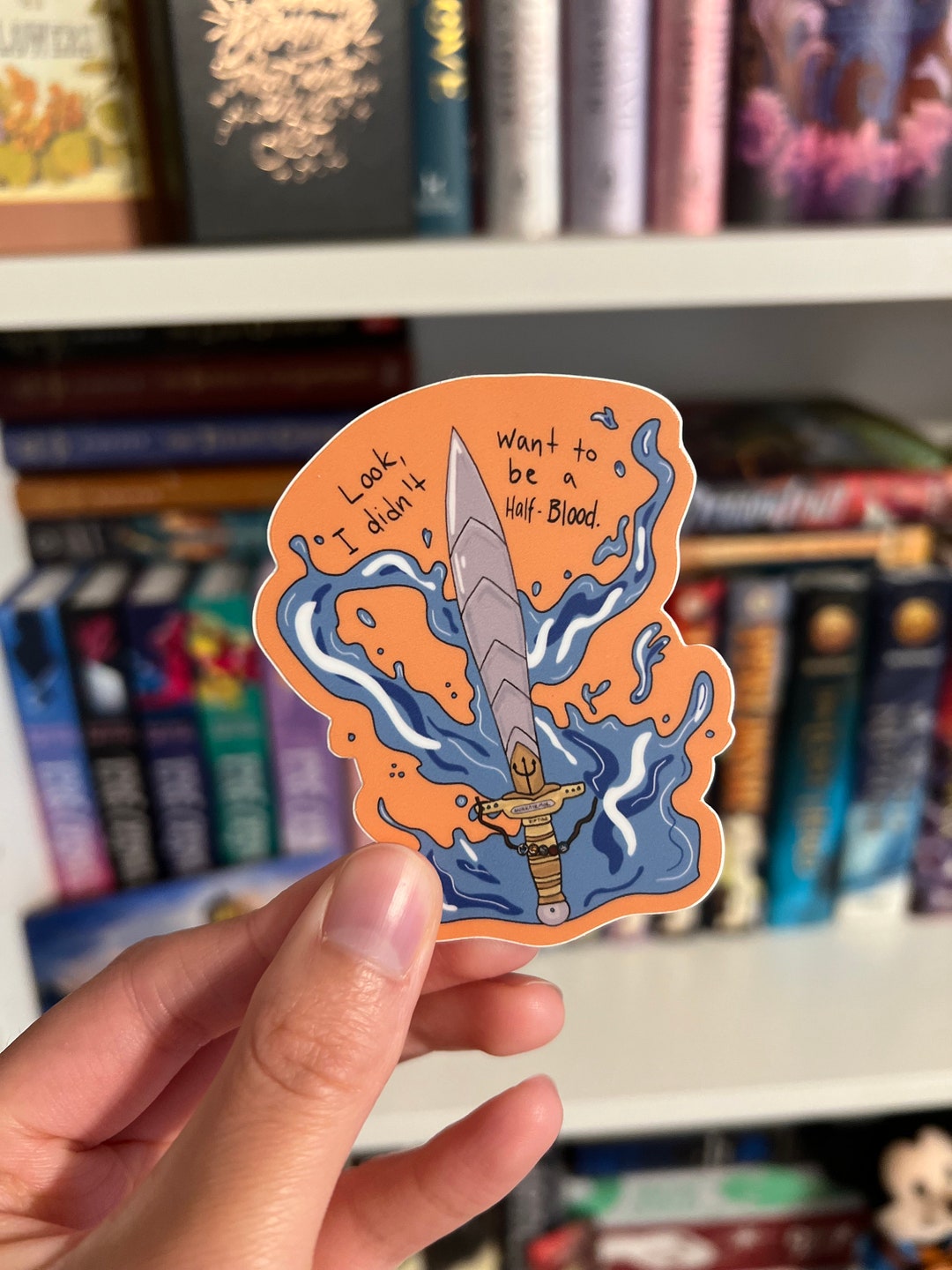 NEW VERSION PJO I Didn't Want to Be a Half-blood Vinyl Waterproof ...