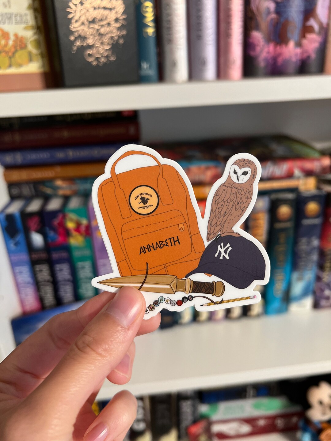 NEW VERSION PJO Wise Girl Hero Kit Vinyl Waterproof Sticker - Etsy