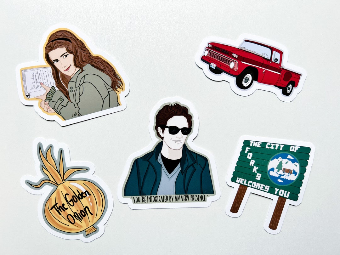 Twilight Collection Vinyl Waterproof Sticker - Etsy