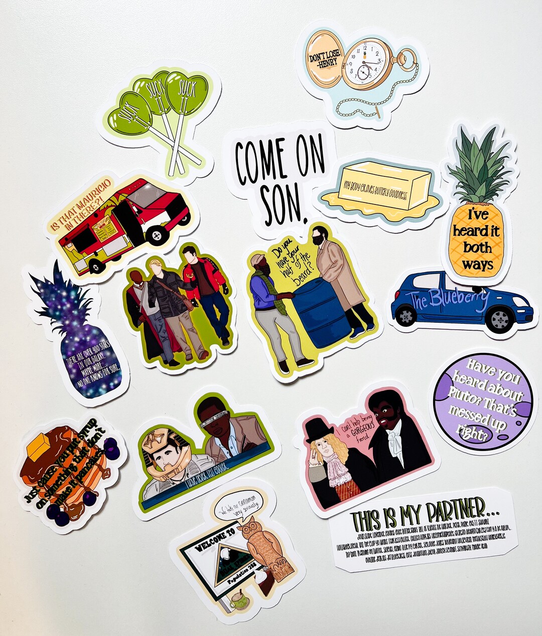 Psych Collection Vinyl Waterproof Sticker - Etsy