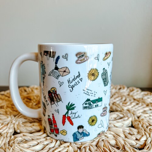 Anne of Green Gables Mug With Anne Shirley Kindred Spirits - Etsy