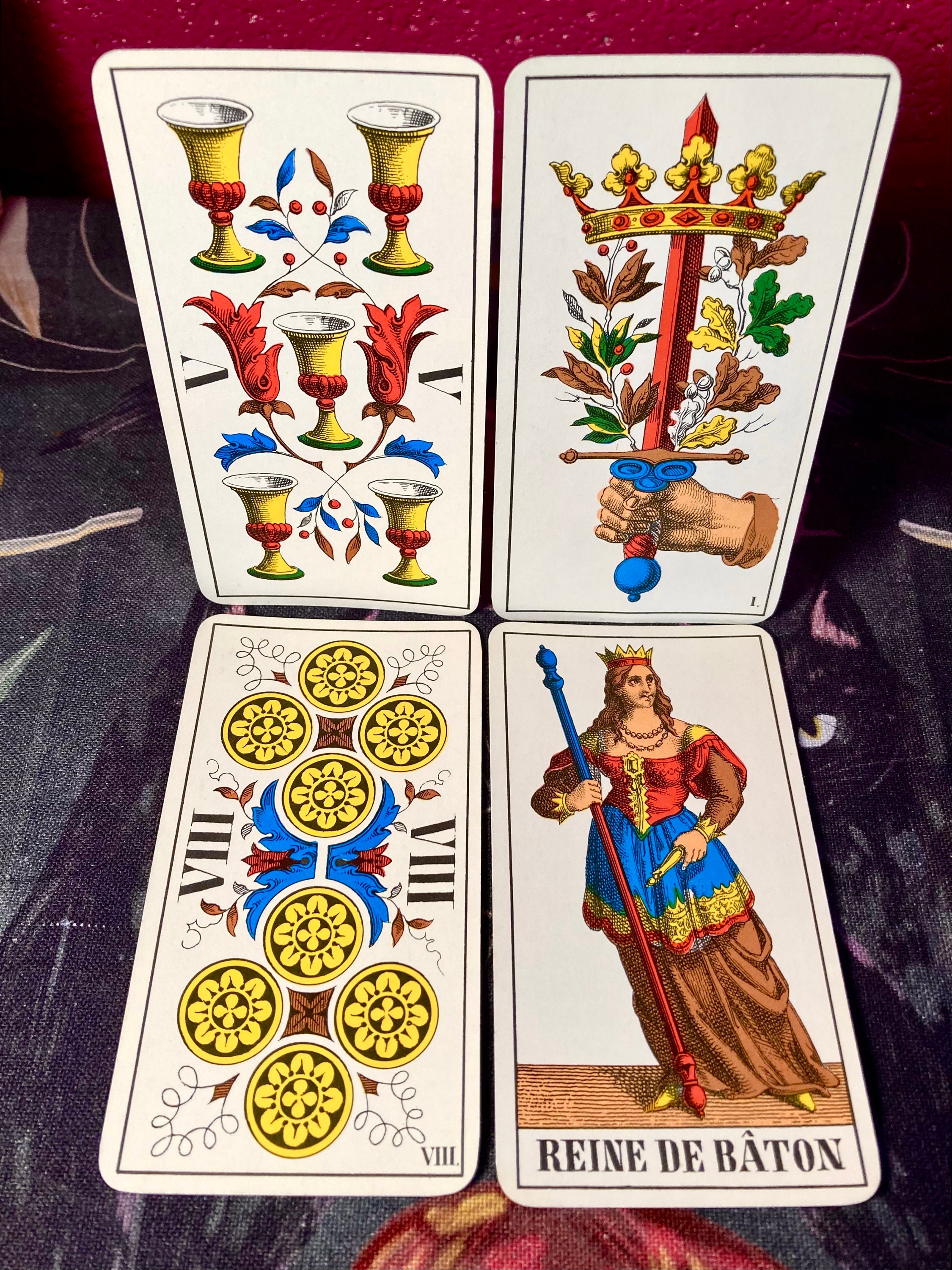 Tarot Fortune Telling Game Deluxe Edition Set 1970 - Etsy