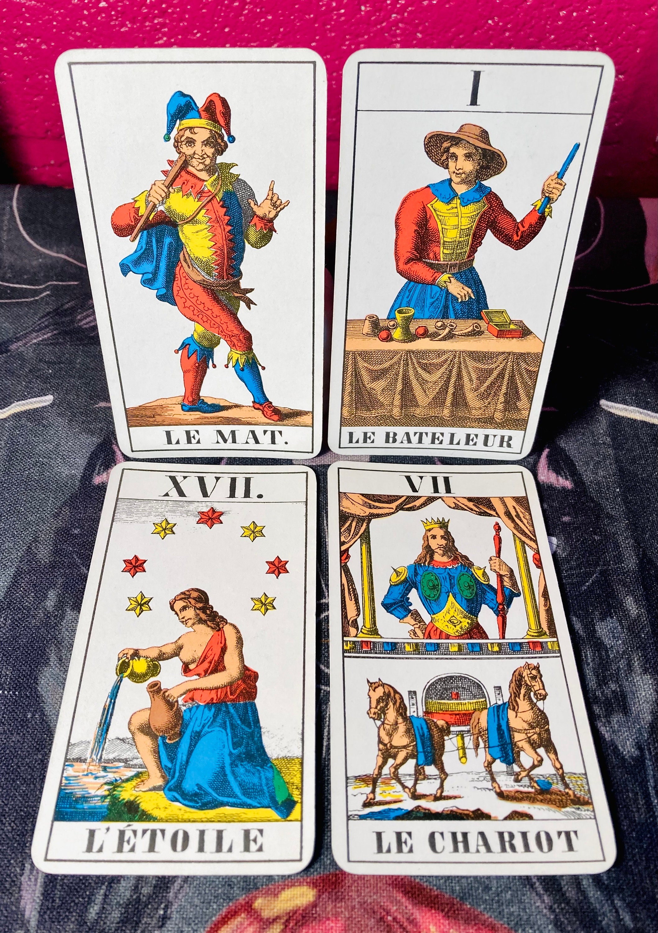 Tarot Fortune Telling Game Deluxe Edition Set 1970 - Etsy