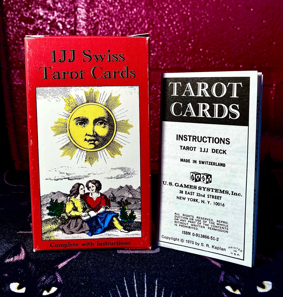 Tarot Fortune Telling Game Deluxe Edition Set 1970 - Etsy