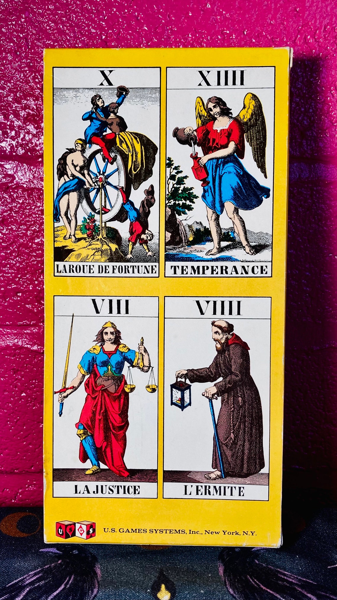 Tarot Fortune Telling Game Deluxe Edition Set 1970 - Etsy