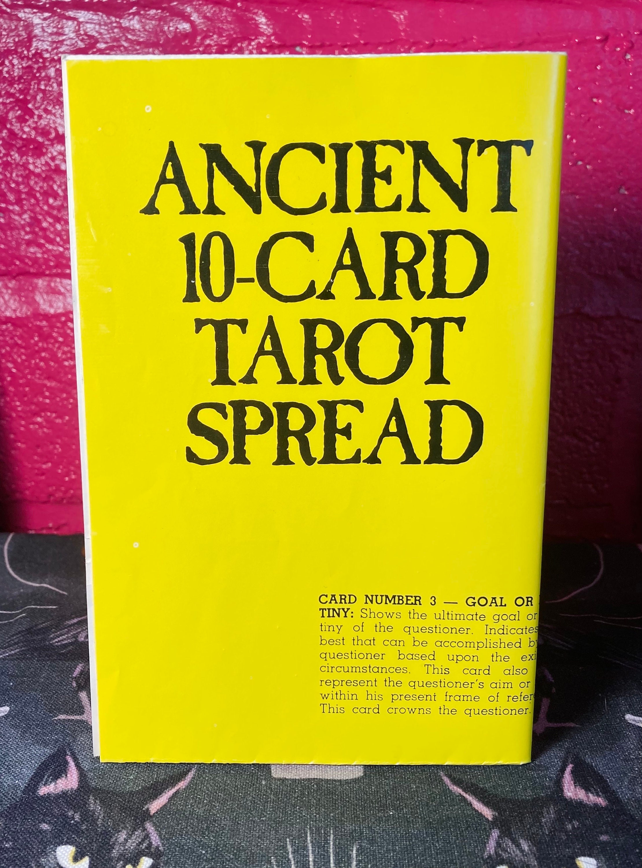 Tarot Fortune Telling Game Deluxe Edition Set 1970 - Etsy