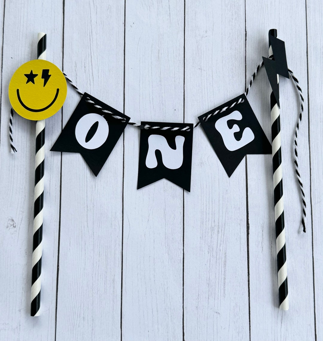 One Happy Dude Cake Topper | One Happy Dude | First Birthday | Smash ...