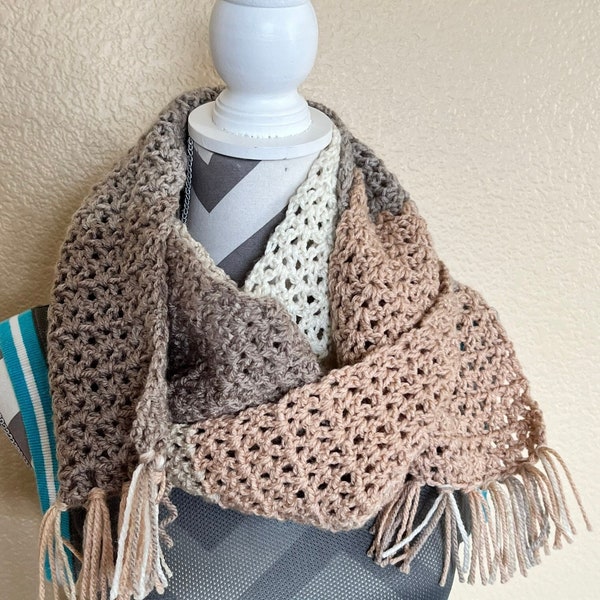 Crocheted Scarves - Etsy