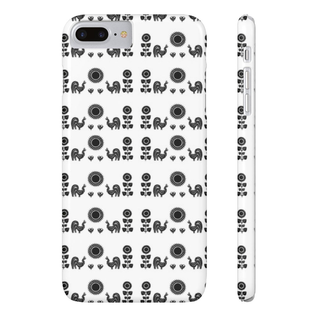 Pyrex Black Rooster iPhone Slim Phone Cases - Etsy
