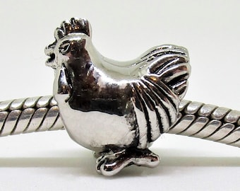 Pandora Chicken Charms - Etsy