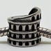 Silver Roman Colosseum Charm for European Bracelets - Etsy