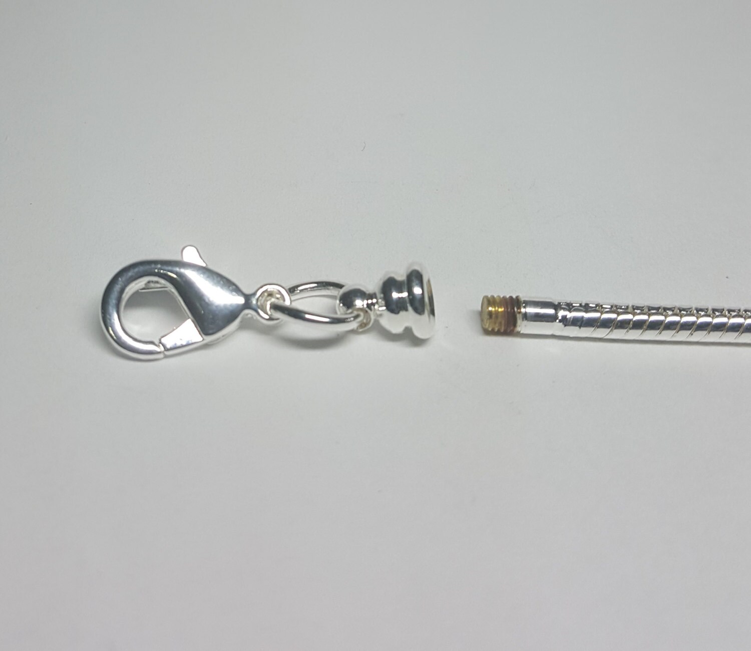 Silver 45cm 18 Inch or 50cm 20 Inch European Necklace With | Etsy